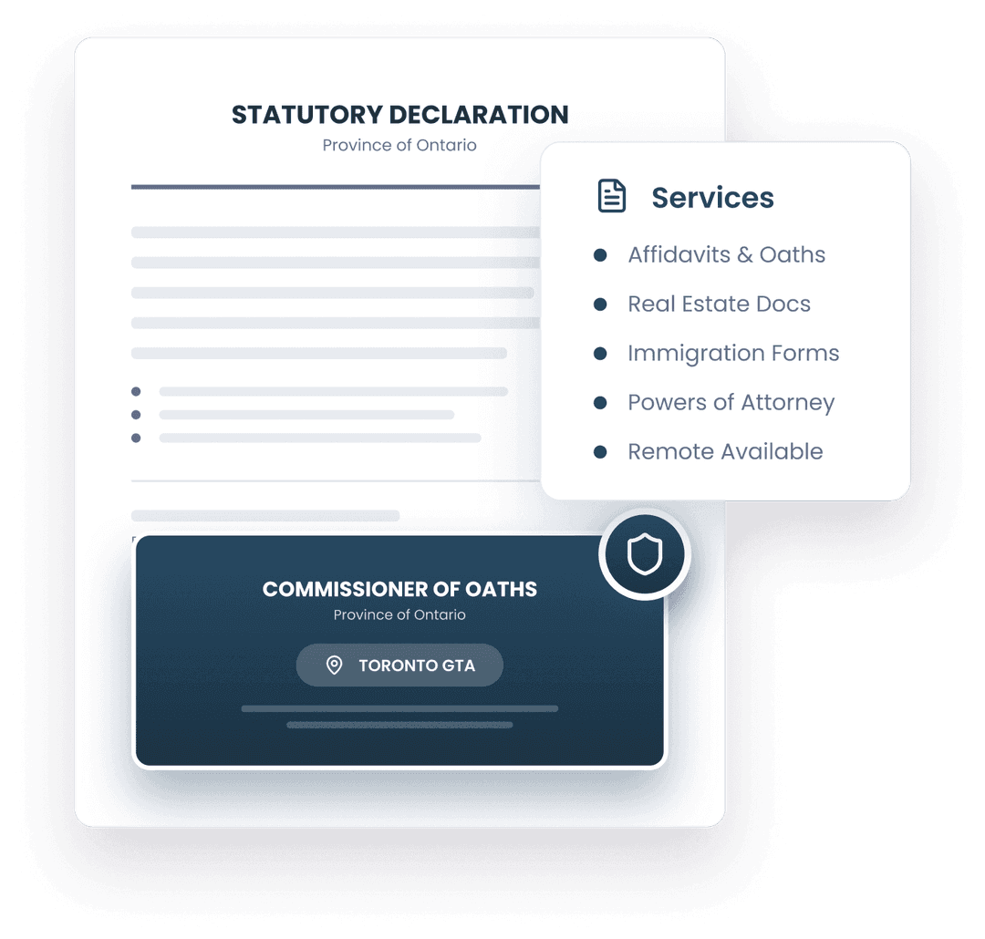 Notary Public Toronto Downtown | Toronto Online Notary Public Services